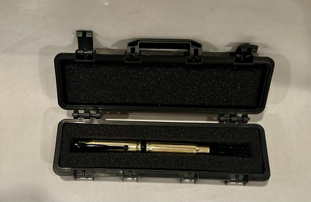 Real .308 Bullet Casing Twist Pen - Polished Brass – Outlaw Geek Shop
